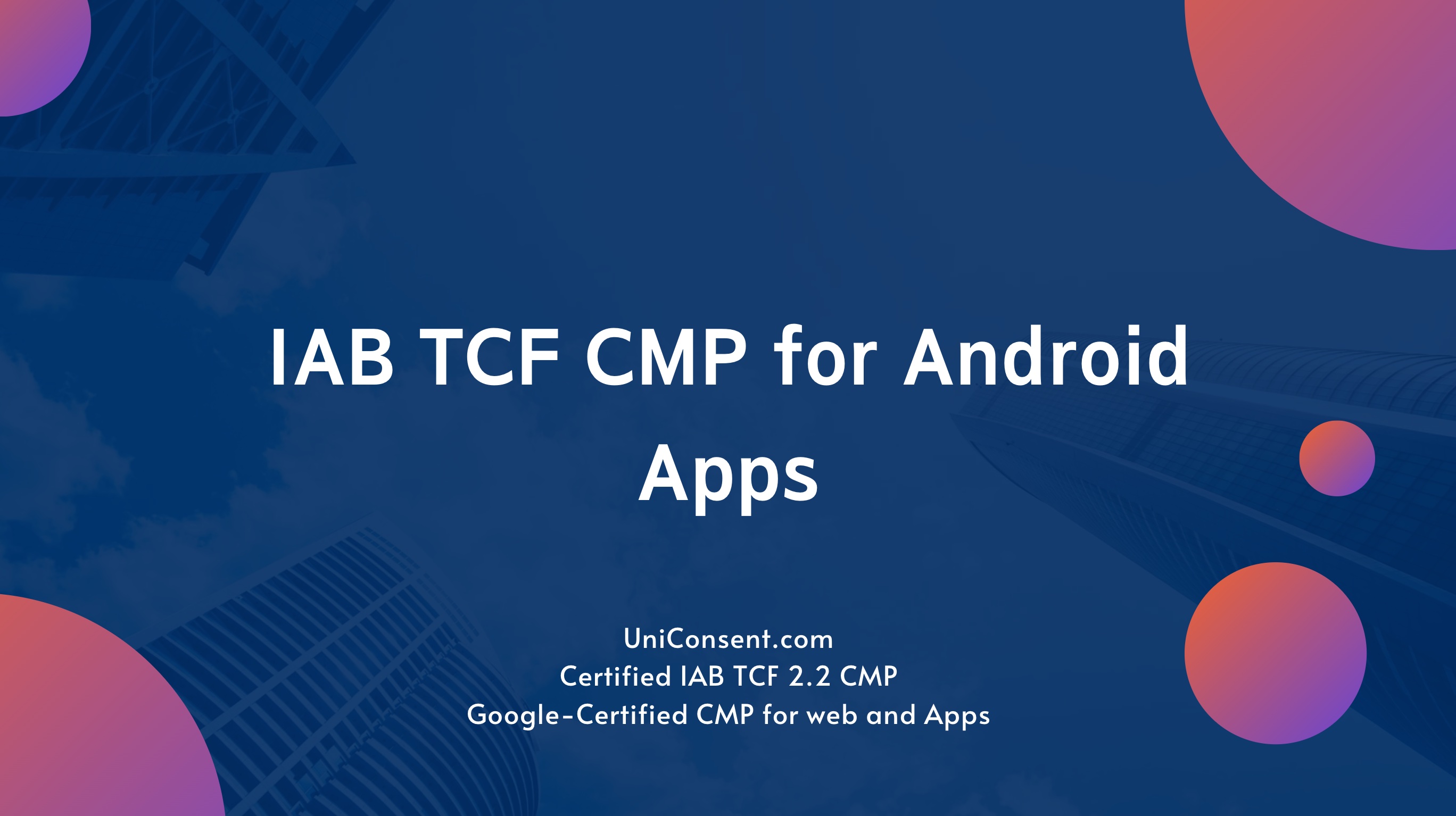 IAB TCF CMP for Android Apps